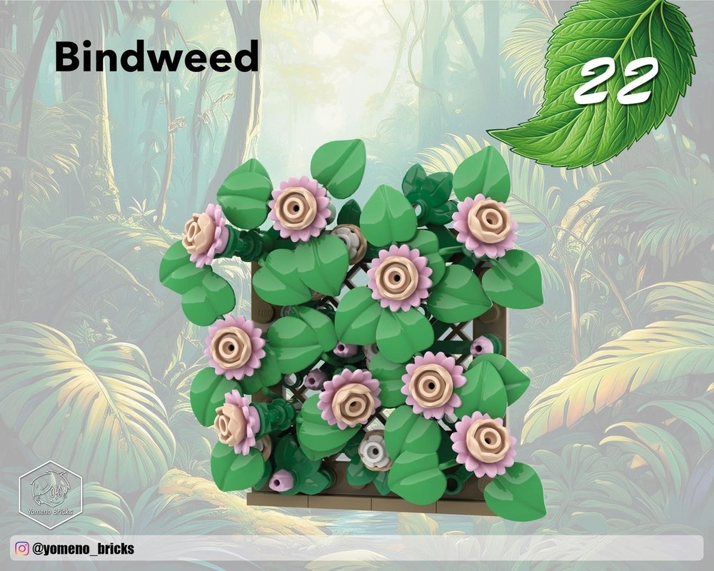 LEGO MOC Bindweed by YomenoBricks | Rebrickable - Build with LEGO