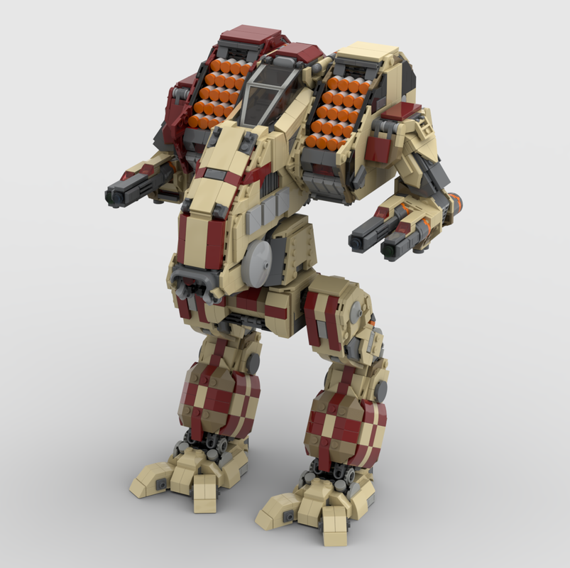 LEGO MOC-245020 Battletech Vulture by LoreOfMetal | Rebrickable - Build ...
