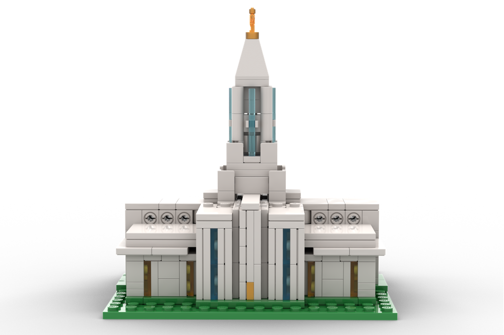 LEGO MOC-245025 Bountiful Utah Temple by Sir BuildsALot | Rebrickable ...