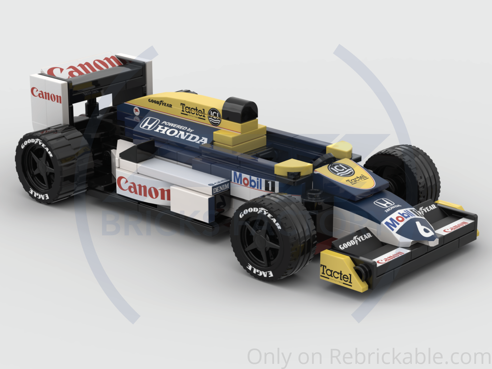 LEGO MOC-245032 F1 Williams FW11B by Pit Lane Bricks Factory ...