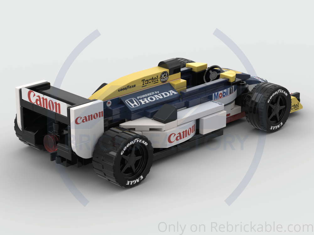LEGO MOC-245032 F1 Williams FW11B by Pit Lane Bricks Factory ...
