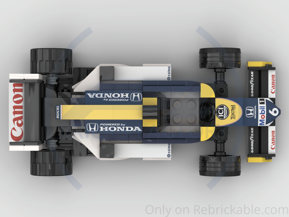 LEGO MOC-245032 F1 Williams FW11B by Pit Lane Bricks Factory ...