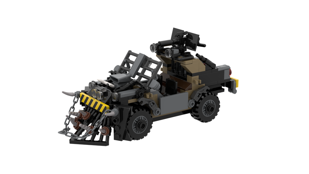 LEGO MOC Post-apo car by Bricks Wargame | Rebrickable - Build with LEGO