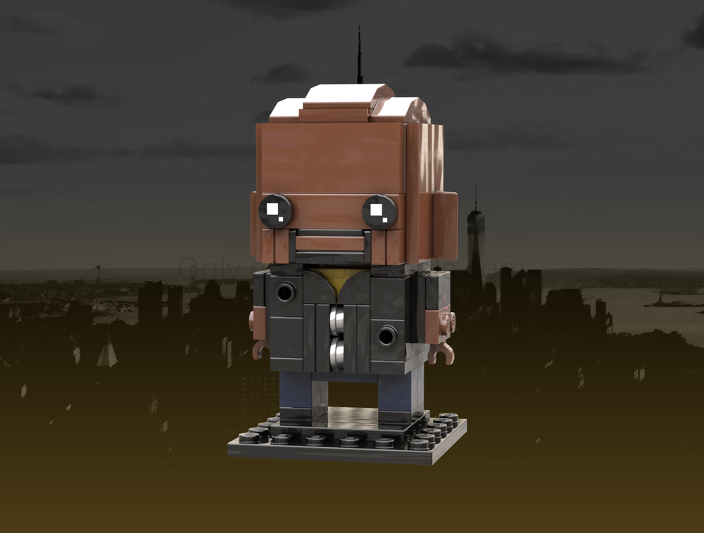 LEGO MOC Luke Cage Brickheadz by raguidel | Rebrickable - Build with LEGO