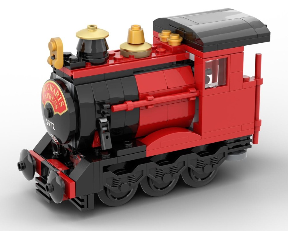 LEGO MOC Steam Locomotive 0-6-0 by nopunintendo | Rebrickable - Build ...