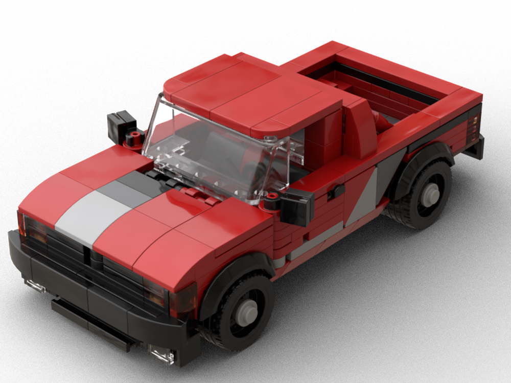LEGO MOC-245100 Shelby Dakota by BowTiedTurismo | Rebrickable - Build ...