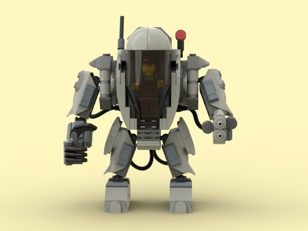 LEGO MOC-245122 Ma.K Armored Suit "Jäger" by tingdrason | Rebrickable ...