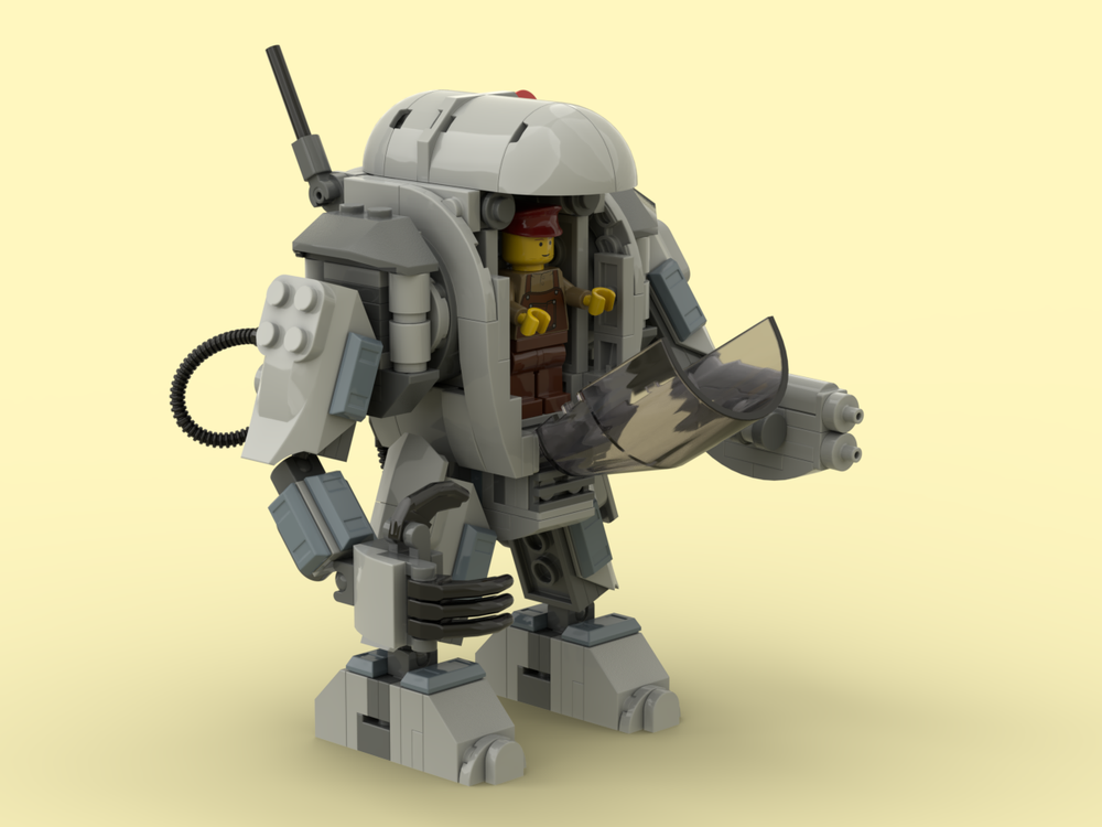 LEGO MOC-245122 Ma.K Armored Suit "Jäger" by tingdrason | Rebrickable ...