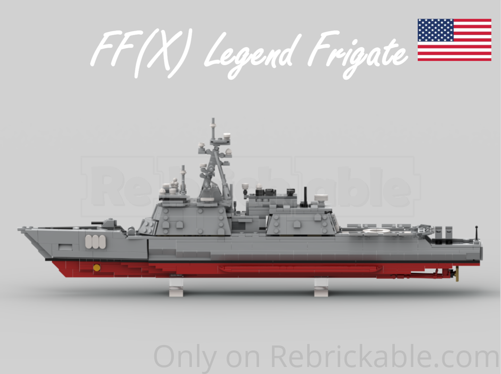 LEGO MOC-245124 FF(X)Legend Frigate by BasicBuilder23 | Rebrickable ...