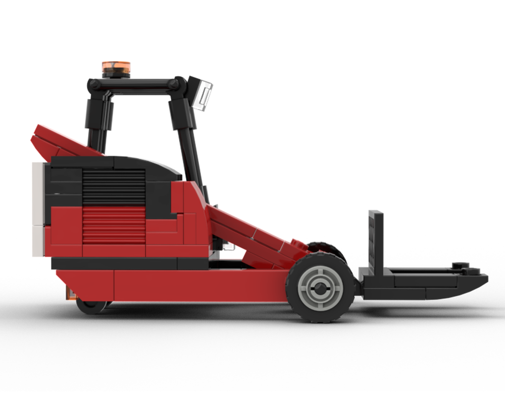 LEGO MOC Truck-Mounted Forklift by ELEVEN STUDIO | Rebrickable - Build ...