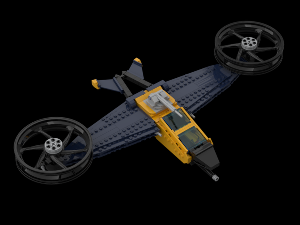 LEGO MOC-245152 HA-10A Shockwave-class Gunship by MOCStar | Rebrickable ...