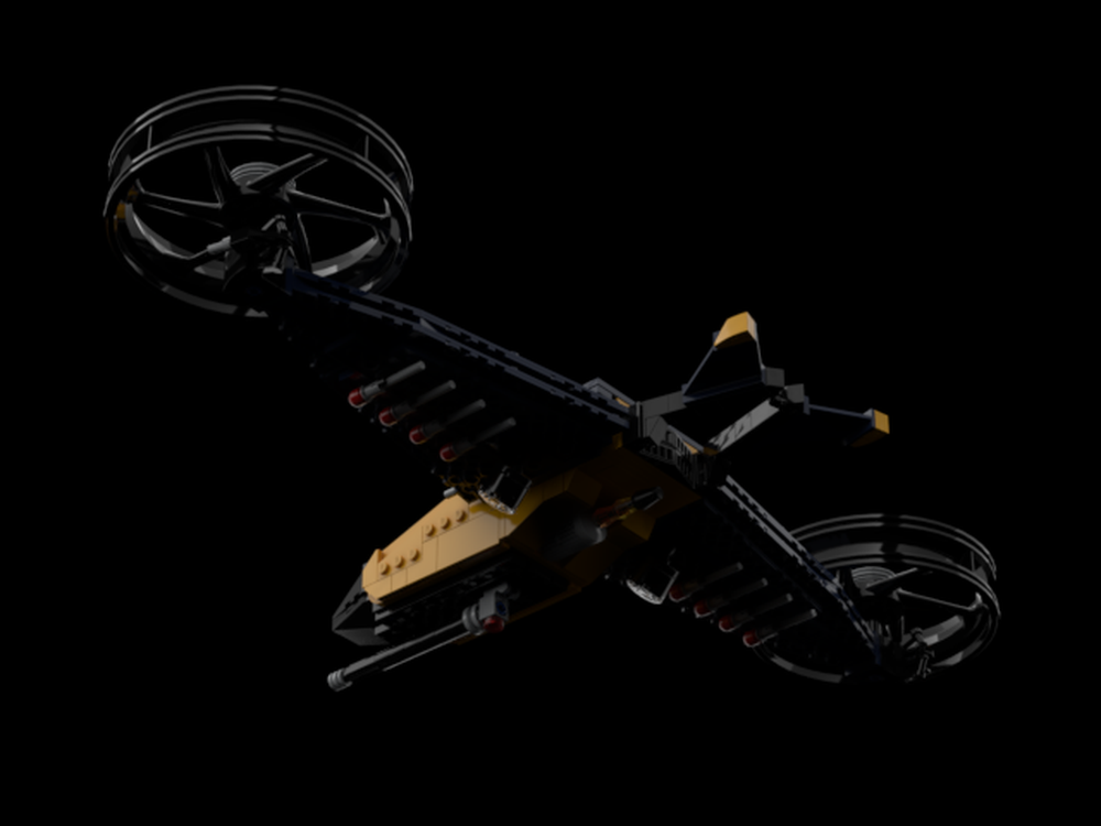 LEGO MOC HA-10A Shockwave-class Gunship by MOCStar | Rebrickable ...