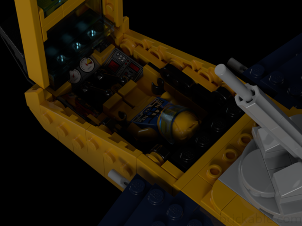 LEGO MOC HA-10A Shockwave-class Gunship by MOCStar | Rebrickable ...