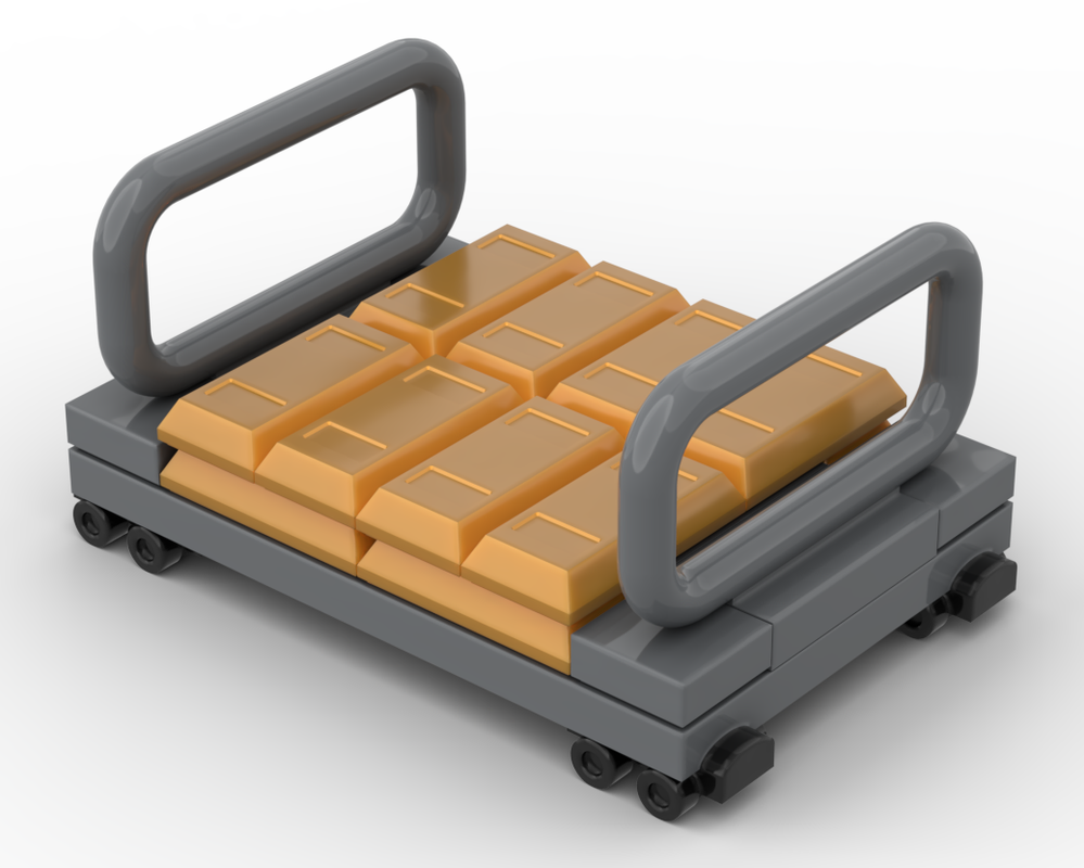 LEGO MOC-245158 Ingot Cart – CB010 by cfrBernard | Rebrickable - Build ...