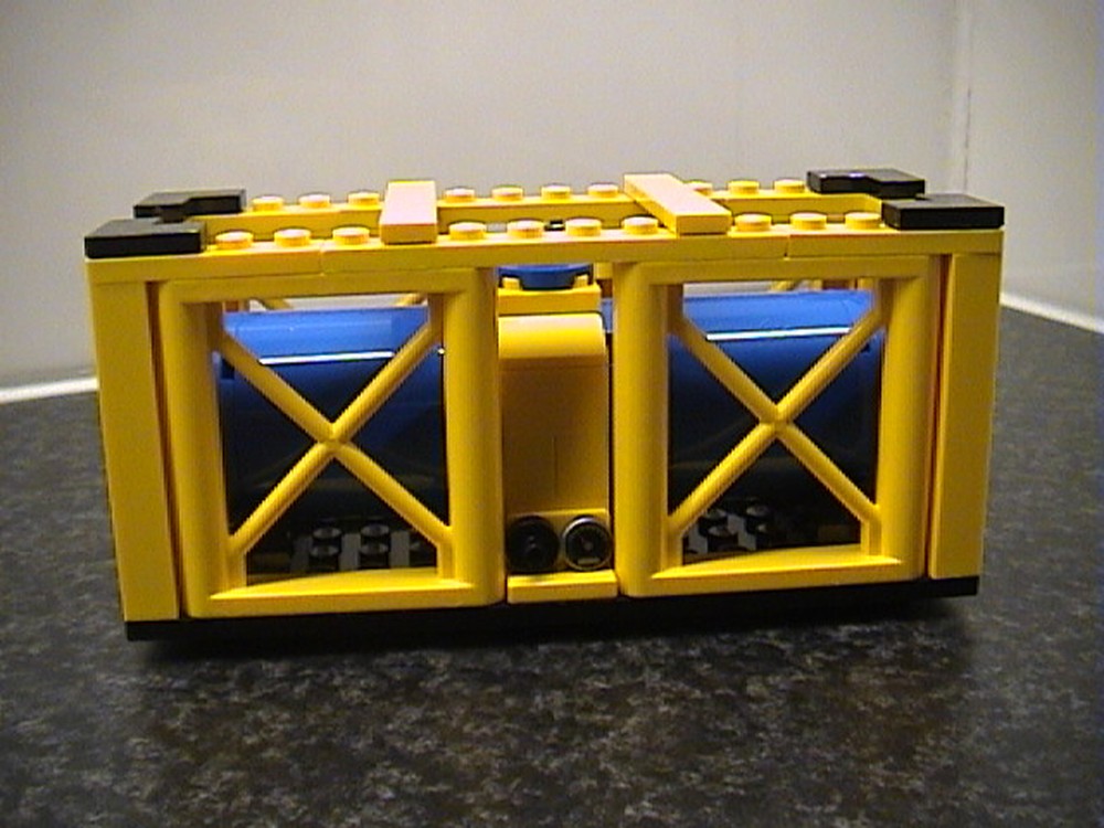 LEGO MOC 20ft Tank Container by Lucky-Ramses | Rebrickable - Build with ...
