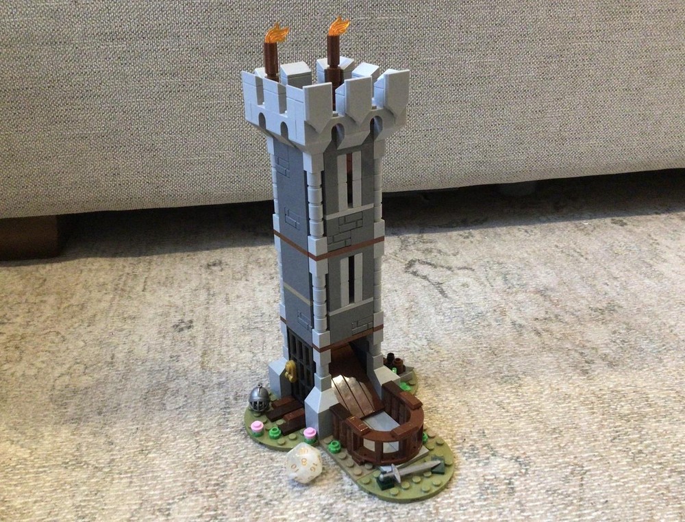 LEGO MOC-245164 DnD Dice Tower 31120 by DnDBrickinBros | Rebrickable ...