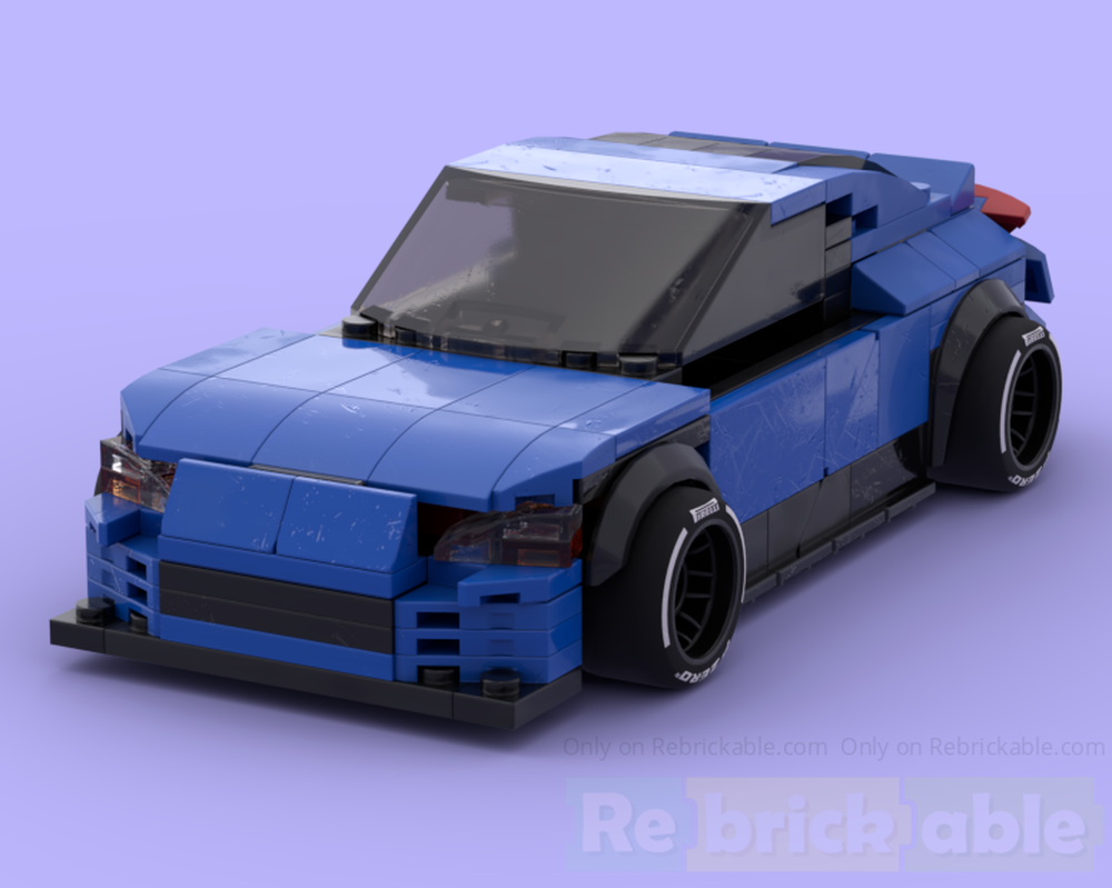 LEGO MOC-245183 2023 SUBARU BRZ (8 WIDE VERSION) by Driftmaster_MOCs™️ ...