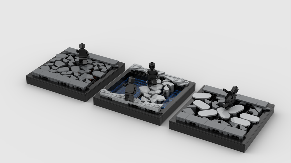 LEGO MOC Minifigure Display by Luca Heyworth | Rebrickable - Build with ...