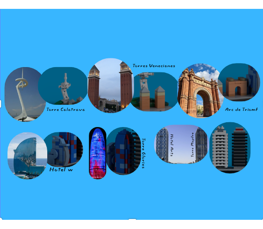 LEGO MOC Barcelona Lego Architecture by leo_mimi | Rebrickable - Build ...