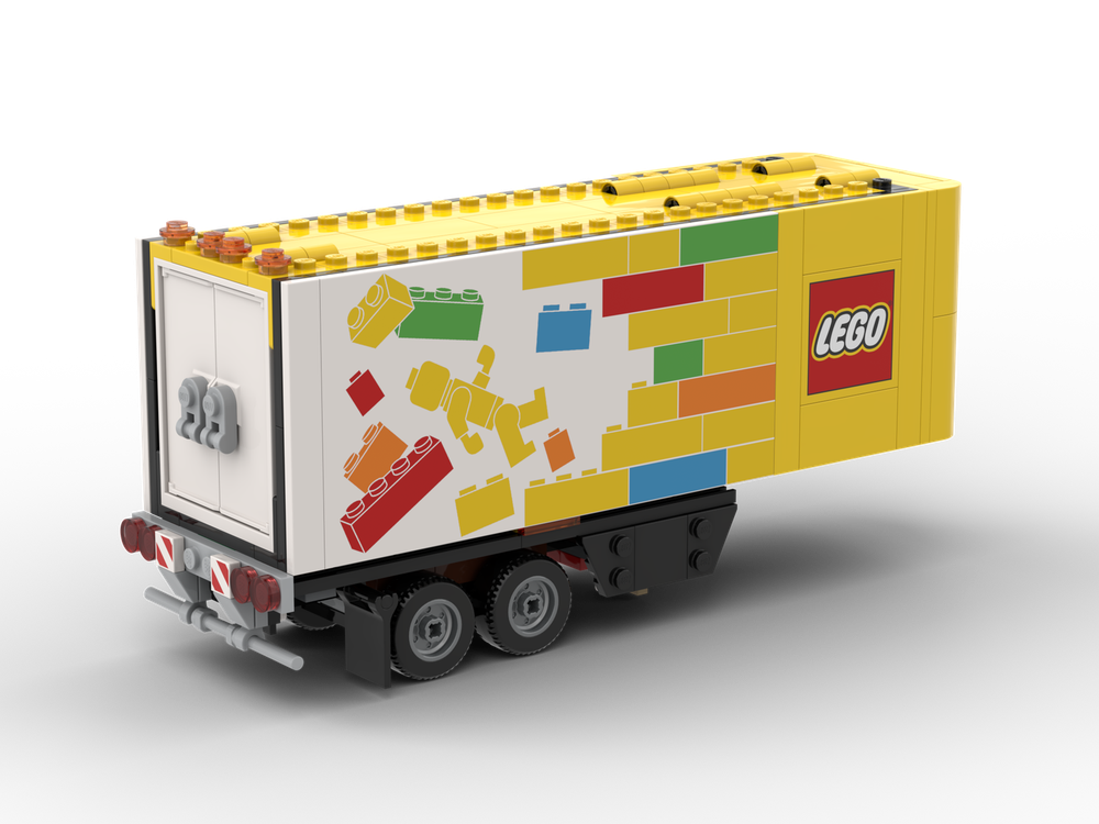 LEGO MOC-245217 60440 - Short semi trailer by Sato Bricks | Rebrickable ...