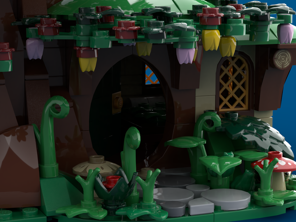 LEGO MOC-245230 Enchanted forest tiny house by G3ppO | Rebrickable ...
