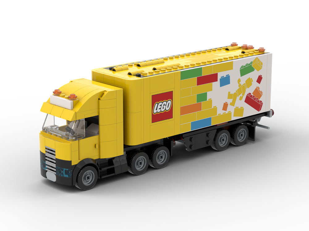 LEGO MOC 60440 - Semi Truck (EU) - 6x4 by Sato Bricks | Rebrickable ...