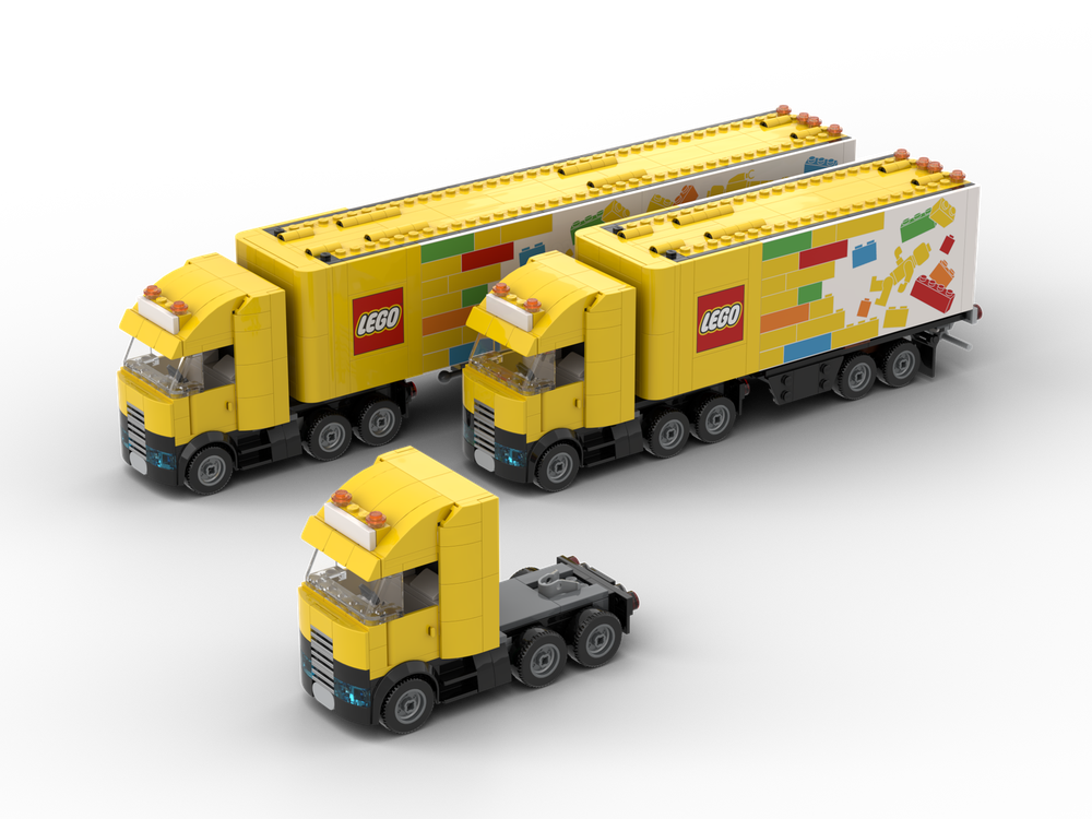 LEGO MOC-245232 60440 - Semi Truck (EU) - 6x4 by Sato Bricks ...