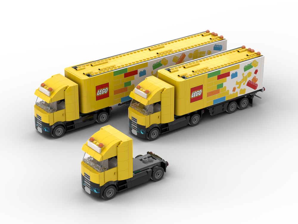 LEGO MOC 60440 - Semi Truck (EU) - 4x2 by Sato Bricks | Rebrickable ...