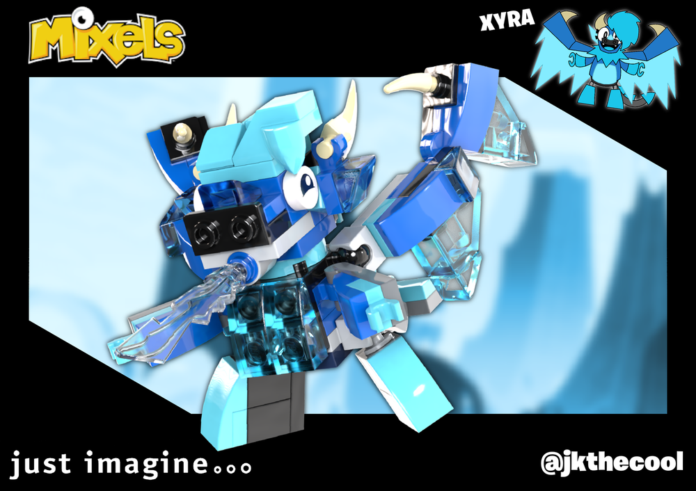 LEGO MOC-245274 Mixels - Xyra by JKTheRebuilder | Rebrickable - Build ...