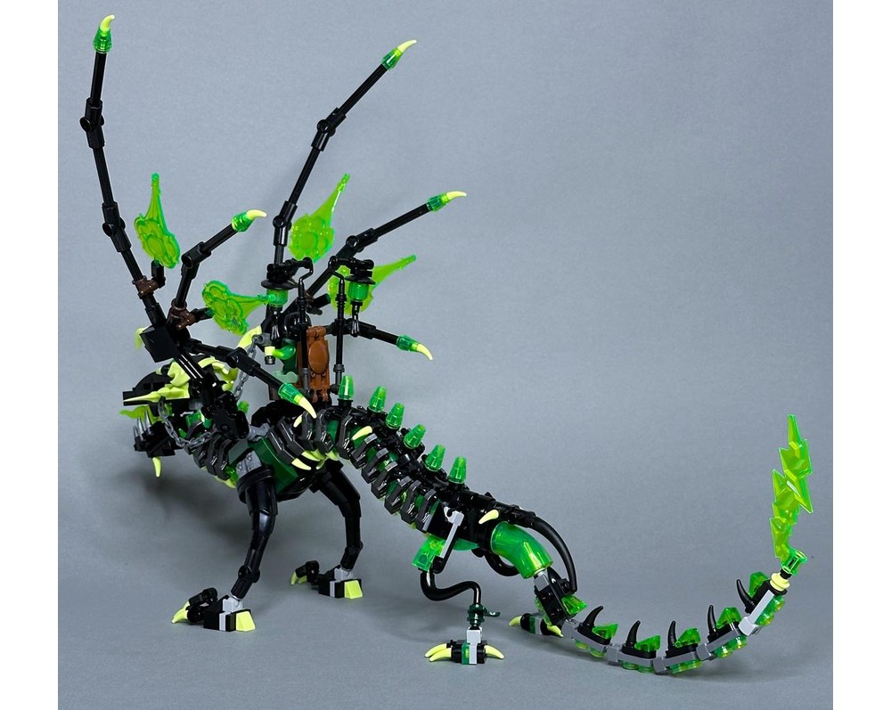 LEGO MOC Morro's Dragon by bobbacatmocs | Rebrickable - Build with LEGO