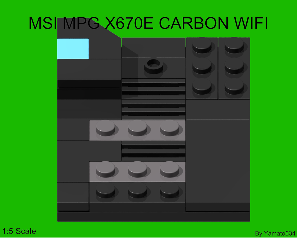 LEGO MOC 1:5 Scale MSI AM5 600 Series Motherboards by yamato534 ...