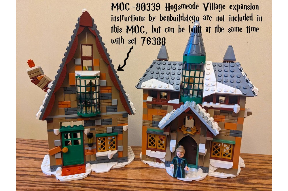 LEGO MOC-245292 Hogsmeade Village Expansion Building Two by penumbra12 ...