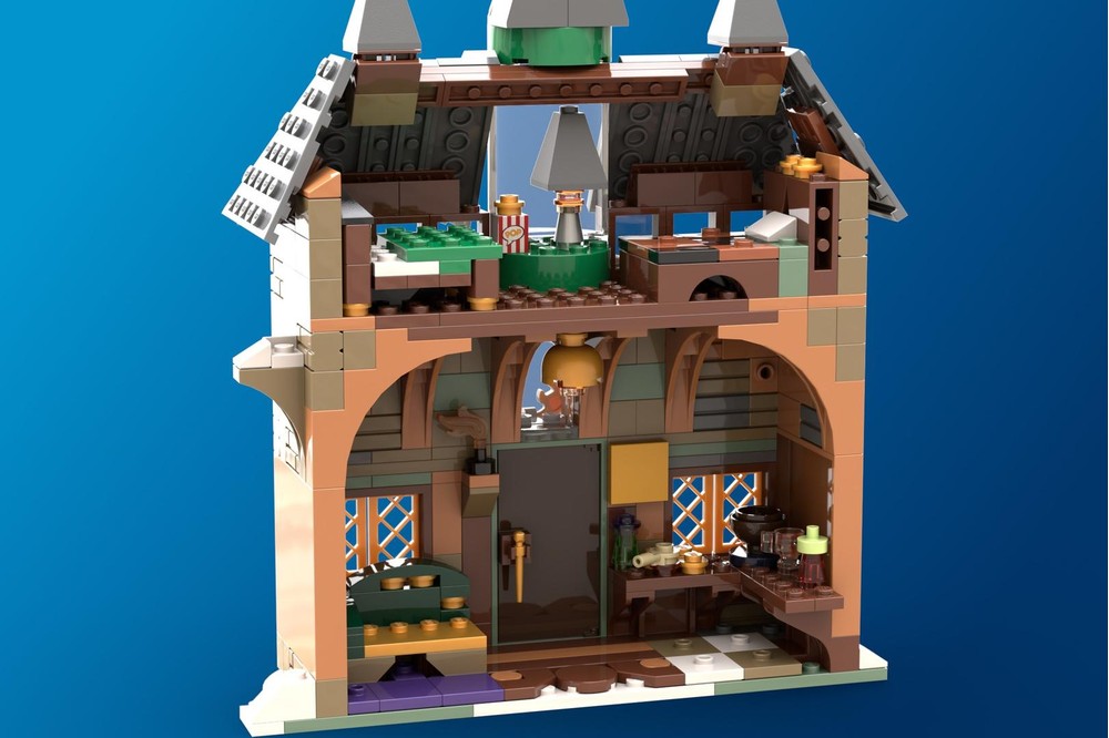 LEGO MOC-245292 Hogsmeade Village Expansion Building Two by penumbra12 ...