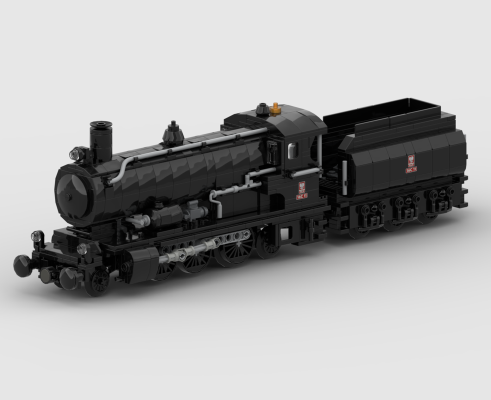 LEGO MOC Polish State Railways Ol12 Class Steam Locomotive by ...