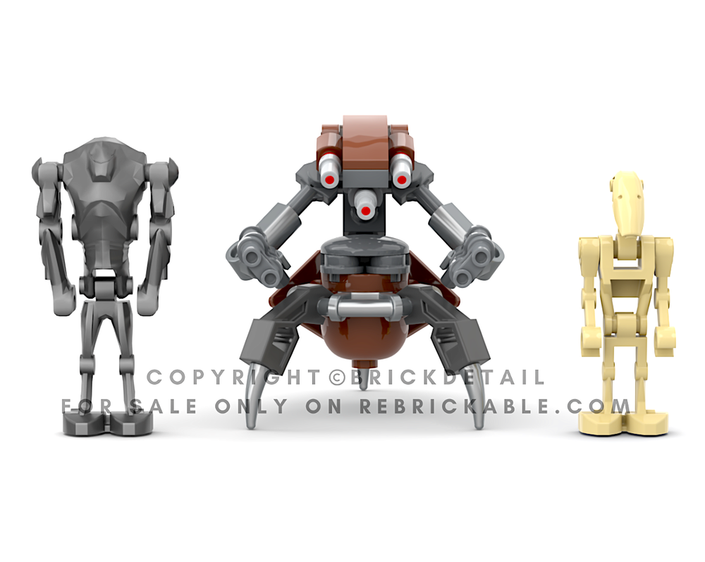 LEGO MOC Droideka (Destroyer Droid) (Rollie) by BrickDetail ...
