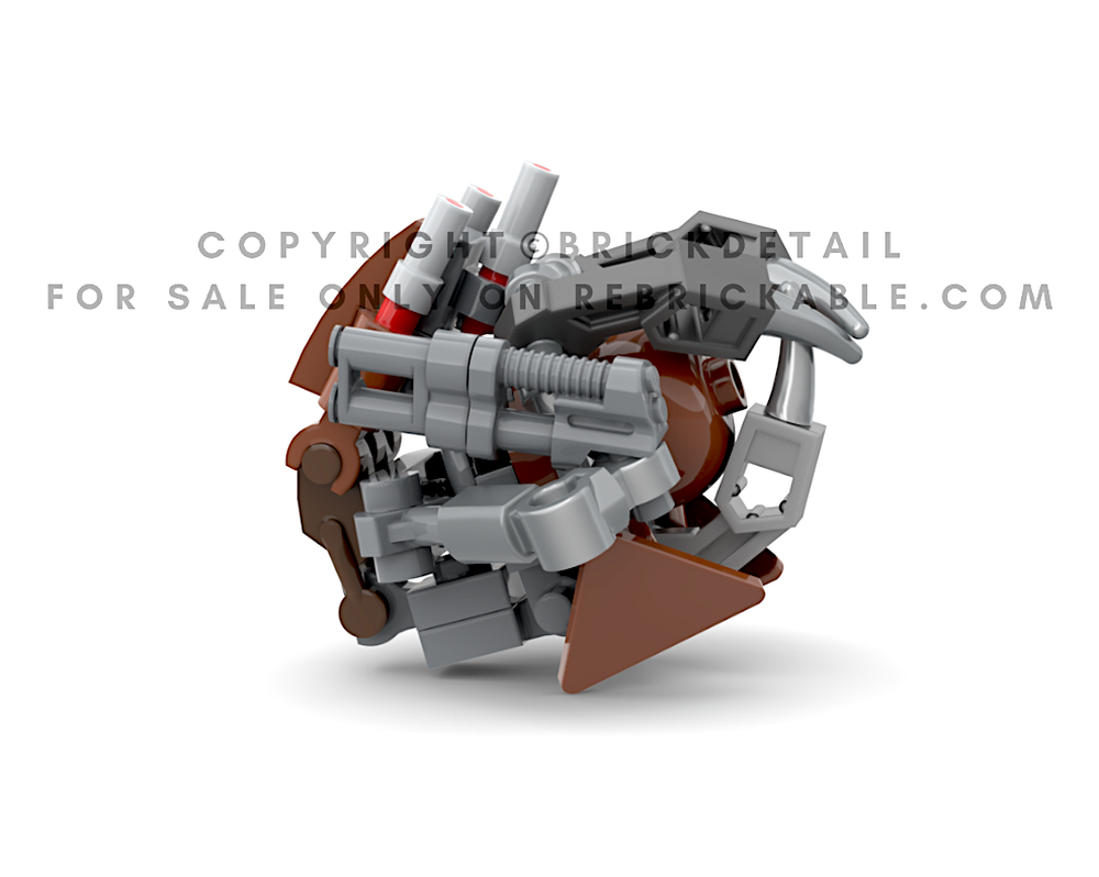 LEGO MOC Droideka (Destroyer Droid) (Rollie) by BrickDetail ...