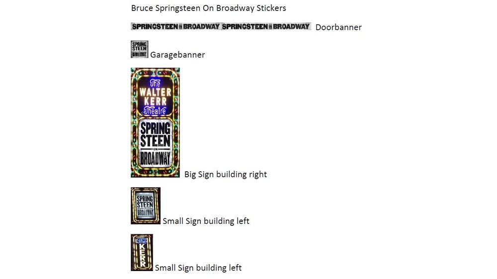 LEGO MOC Walter Kerr Theatre, NY, USA (Bruce Springsteen On Broadway ...