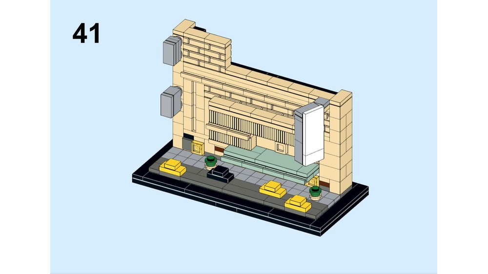 LEGO MOC Walter Kerr Theatre, NY, USA (Bruce Springsteen On Broadway ...