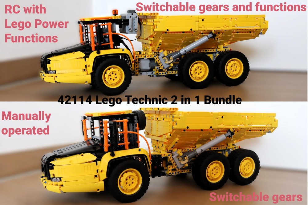 LEGO MOC-245330 42114 RC + Manually, switchable gears and functions by ...