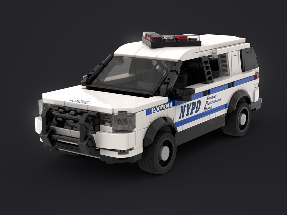 LEGO MOC-245342 2016 Ford Explorer Police Interceptor Utility by Gamma ...