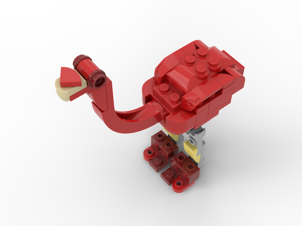 LEGO MOC-245343 31145 Flamingo by Rovel | Rebrickable - Build with LEGO