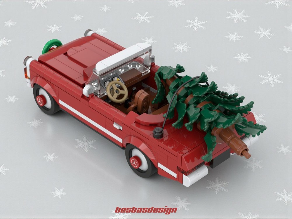LEGO MOC-245368 Mercedes SL 280 Christmas by besbasdesign | Rebrickable ...