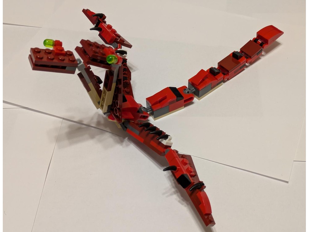 LEGO MOC Two-Headed Dragon 31032 by Vitokro | Rebrickable - Build with LEGO