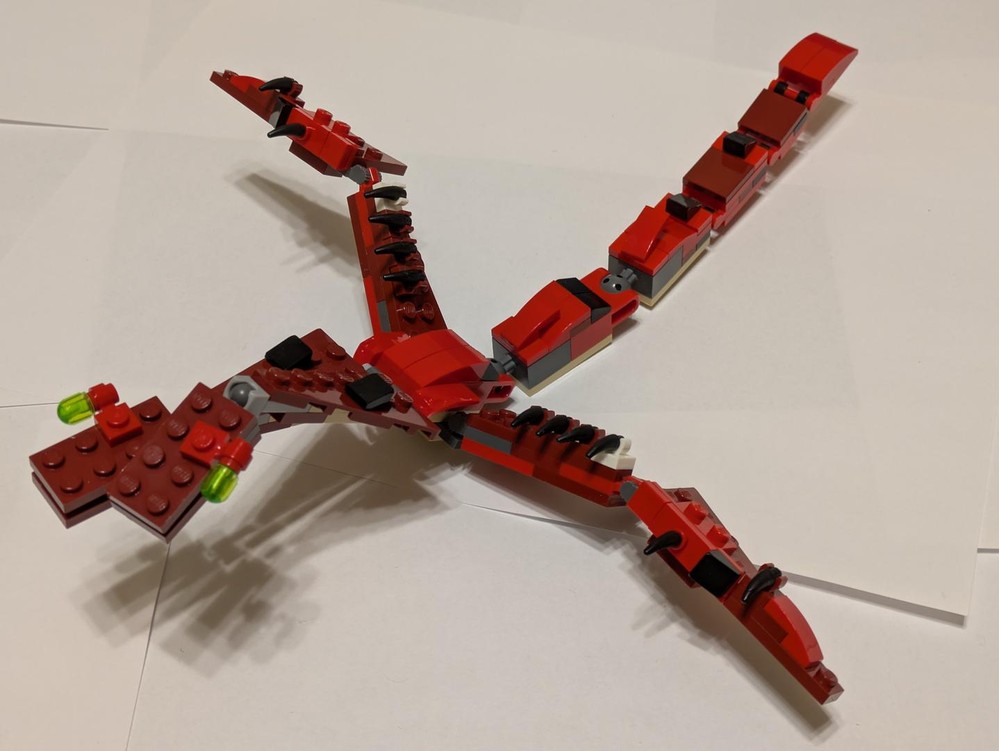 LEGO MOC Two-Headed Dragon 31032 by Vitokro | Rebrickable - Build with LEGO