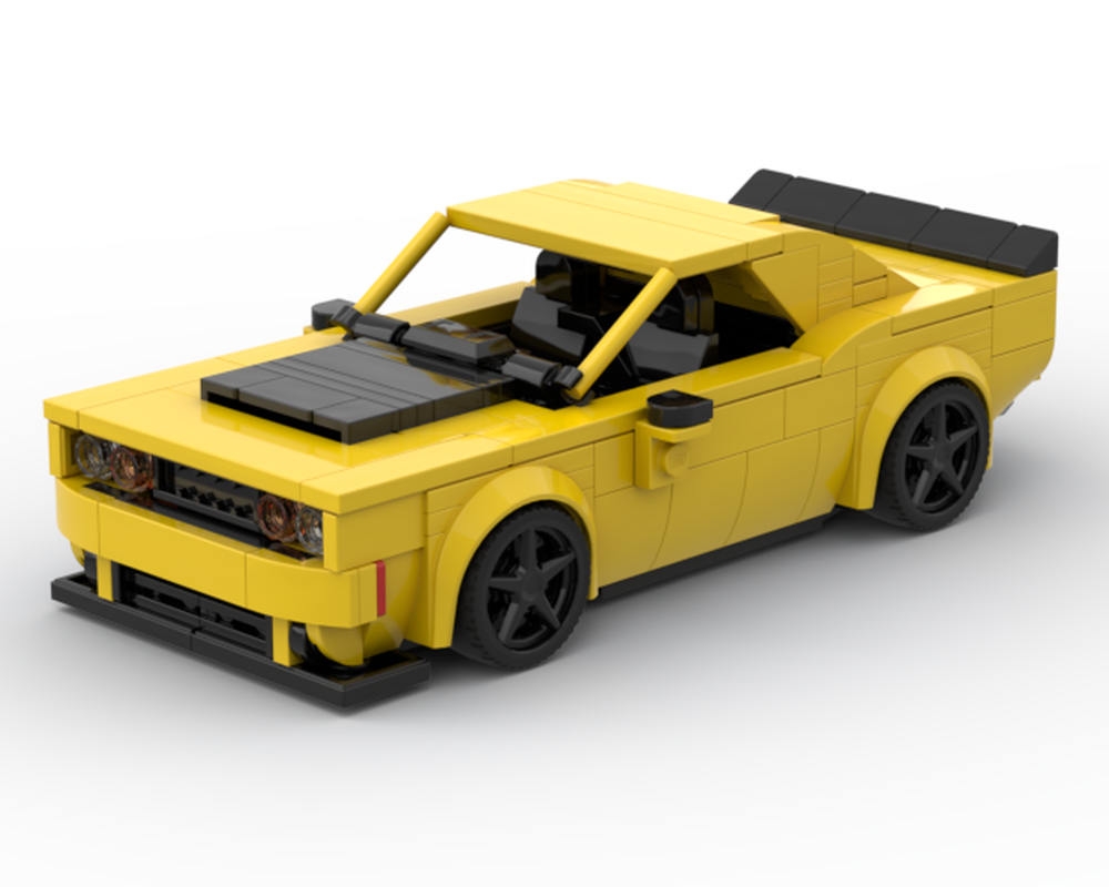 LEGO MOC Dodge Challenger SRT Demon by RI Brix | Rebrickable - Build ...