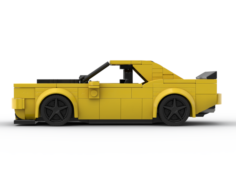 LEGO MOC Dodge Challenger SRT Demon by RI Brix | Rebrickable - Build ...