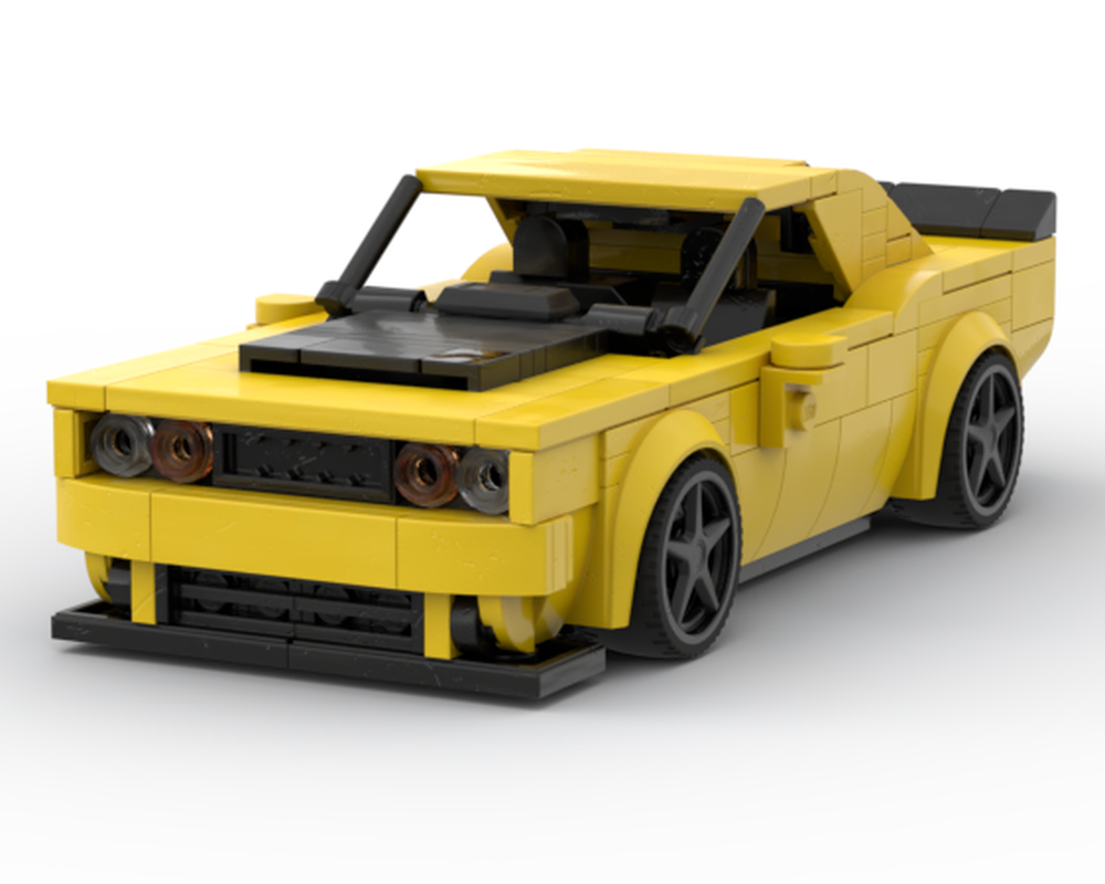 LEGO MOC Dodge Challenger SRT Demon by RI Brix | Rebrickable - Build ...