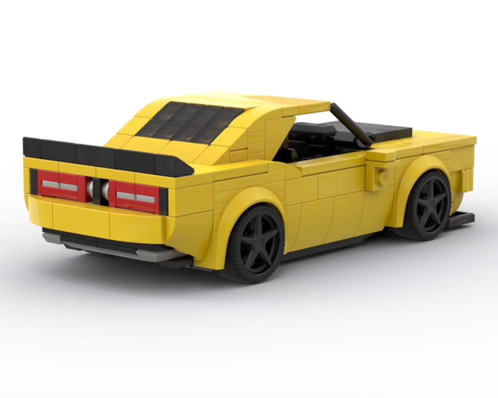LEGO MOC Dodge Challenger SRT Demon by RI Brix | Rebrickable - Build ...