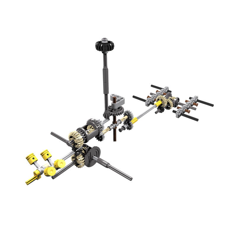 LEGO MOC-24542 6x6 Forwarder by jb70 | Rebrickable - Build with LEGO