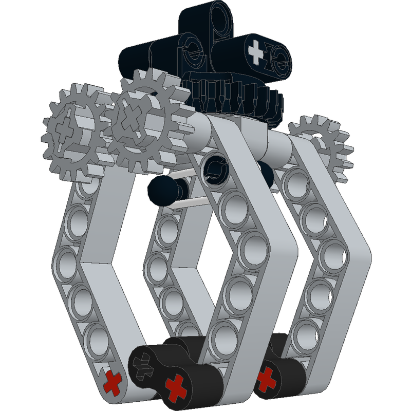 LEGO MOC 6x6 Forwarder by jb70 | Rebrickable - Build with LEGO